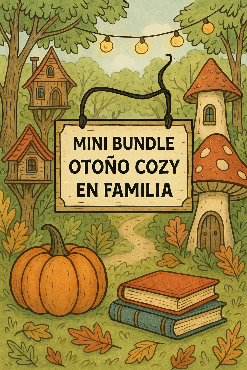 Bundle otoño cozy en familia - Sylvia Ocaña Barreiro | Hotmart