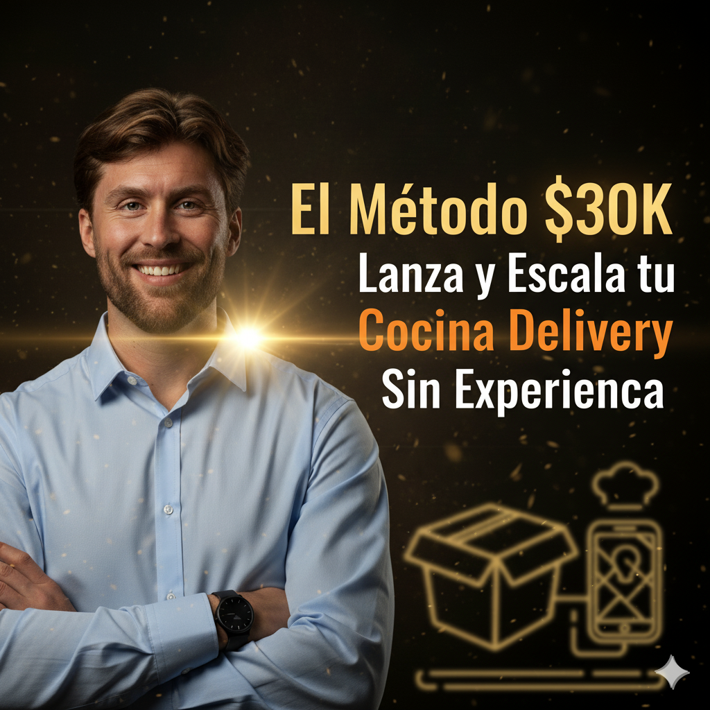 El Método $30K: Lanza y Escala tu Cocina Delivery Sin Experiencia.