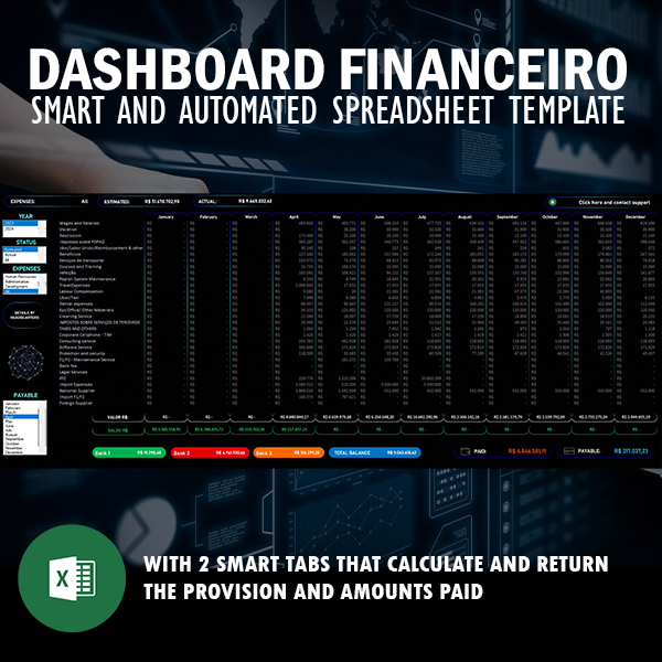 FINANCIAL SYSTEM - AUTOMATED SPREADSHEET - Rainer Crispim Givoni