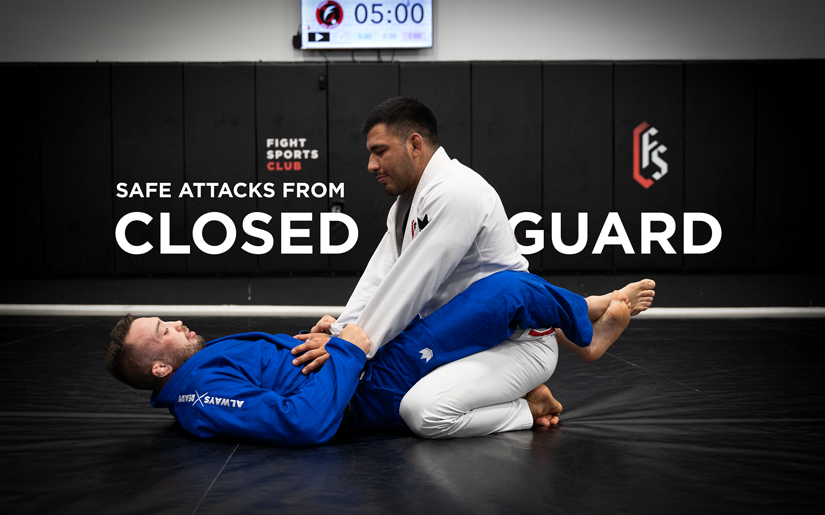 Safe attacks from closed guard