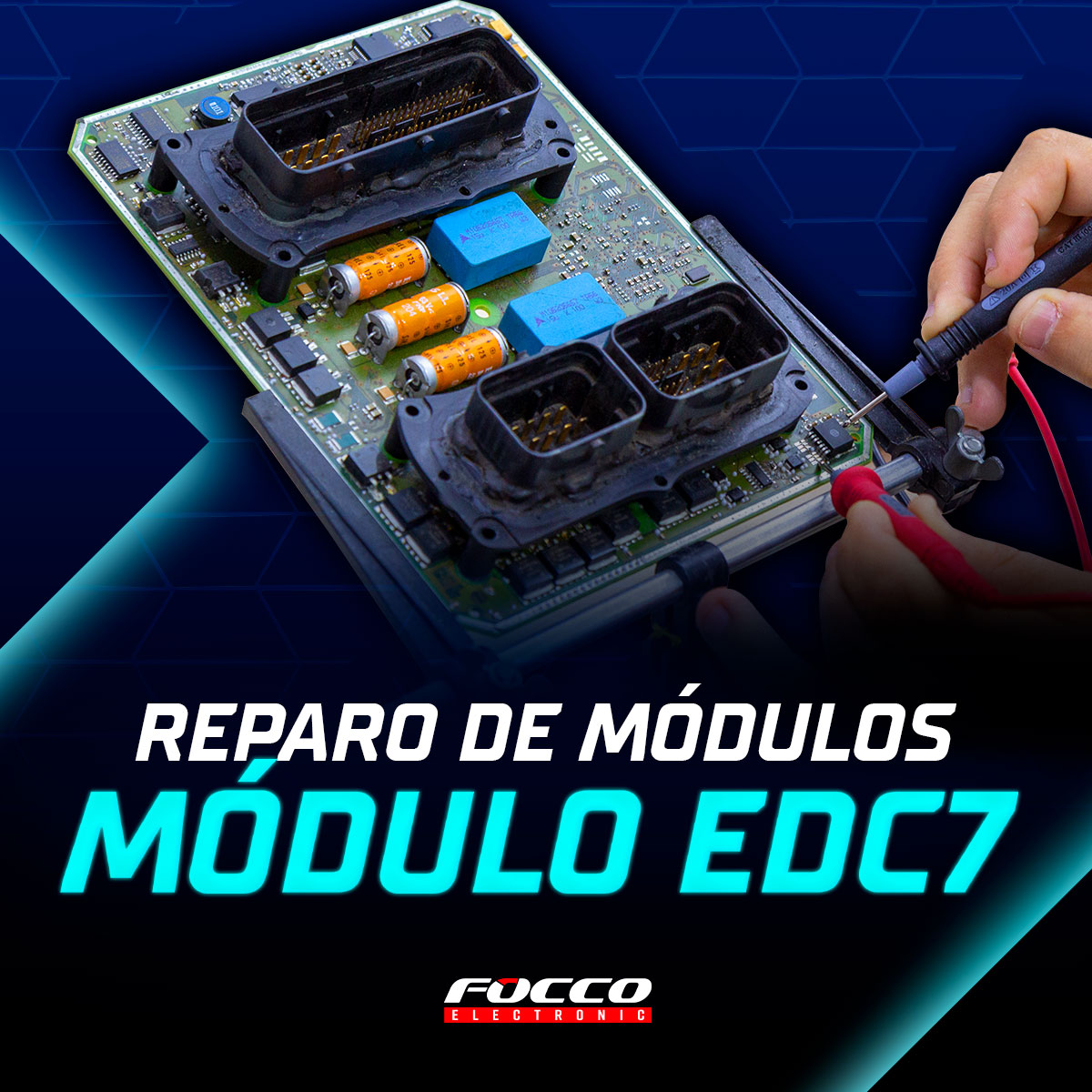 Curso de Reparo de Módulos - Referência Módulo EDC7 - Focco Electro...