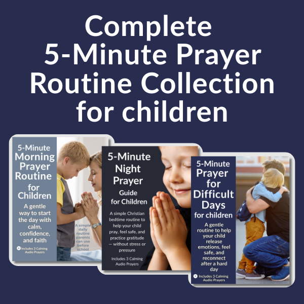 5-Minute Prayer Routine Collection for Children (Morning · Night