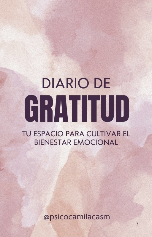 Diario de gratitud - Tu espacio para cultivar el bienestar emociona...