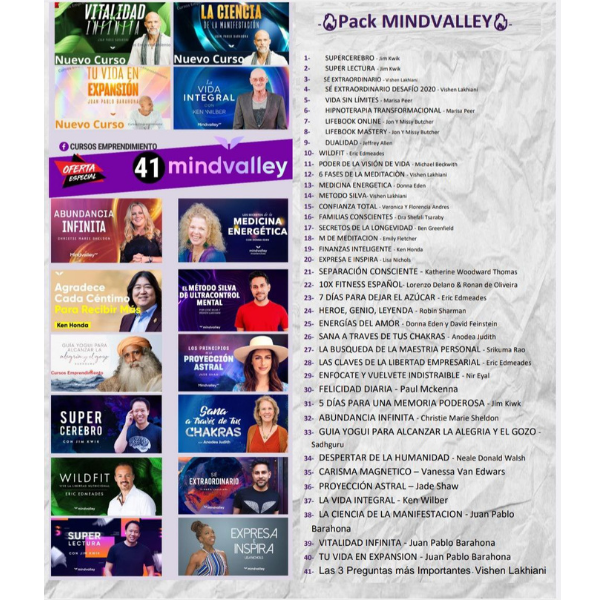 Pack de Mindvalley - DigitalMarketHub | Hotmart
