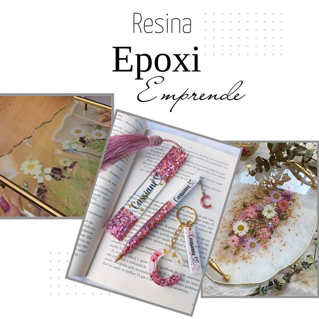 Emprender con Resina Epoxi Todo lo que necesitás para crear y vende...