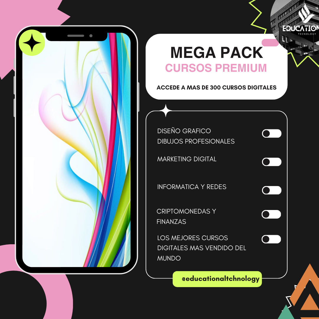 ULTRA PACK DE CUROS PREMIUM - Educational Technology | Hotmart