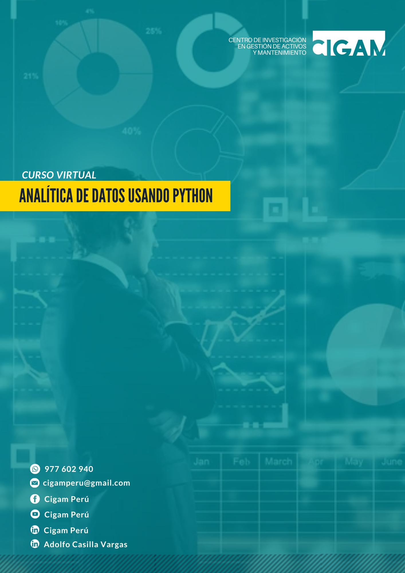 Analítica de datos usando Python - Adolfo Casilla | Hotmart