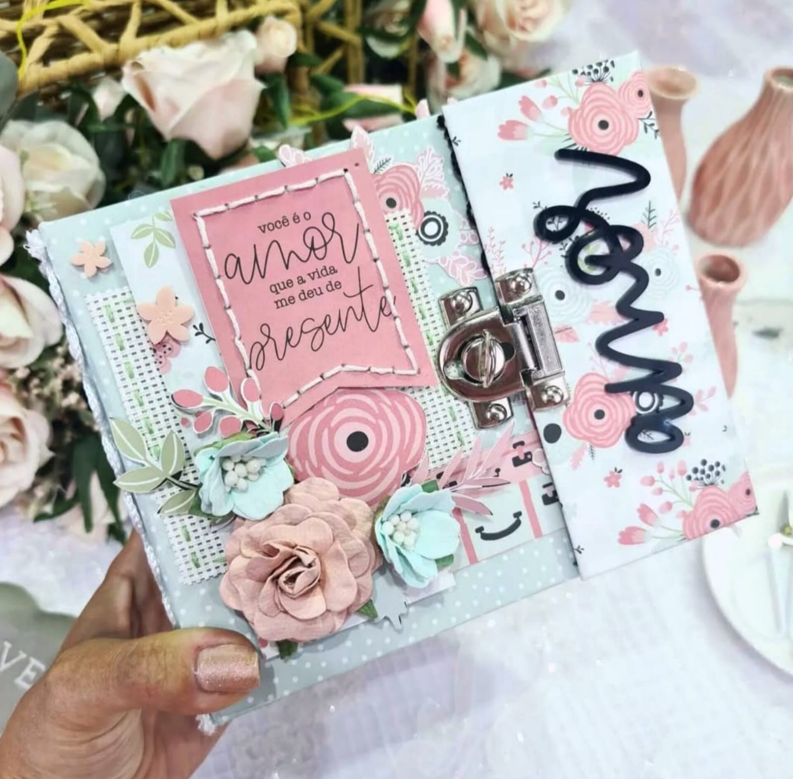 Álbum de ScrapBook | Amor Y Love You - Daia Casa Grande | Hotmart