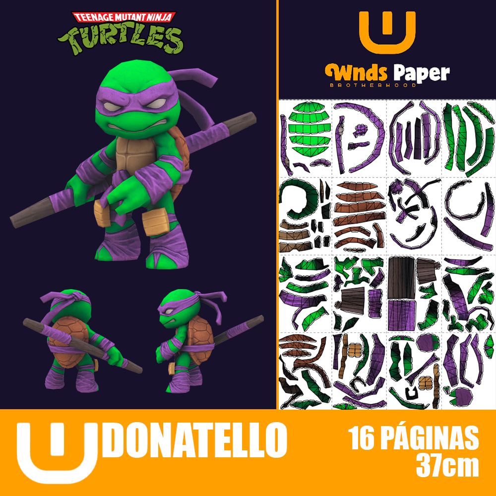 Tartarugas Ninja -DONATELLO - weslei nunes da silva | Hotmart