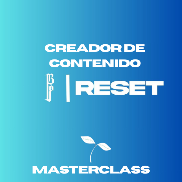 Creador de contenido Reset - MasterClass - Barrio Fit | Hotmart