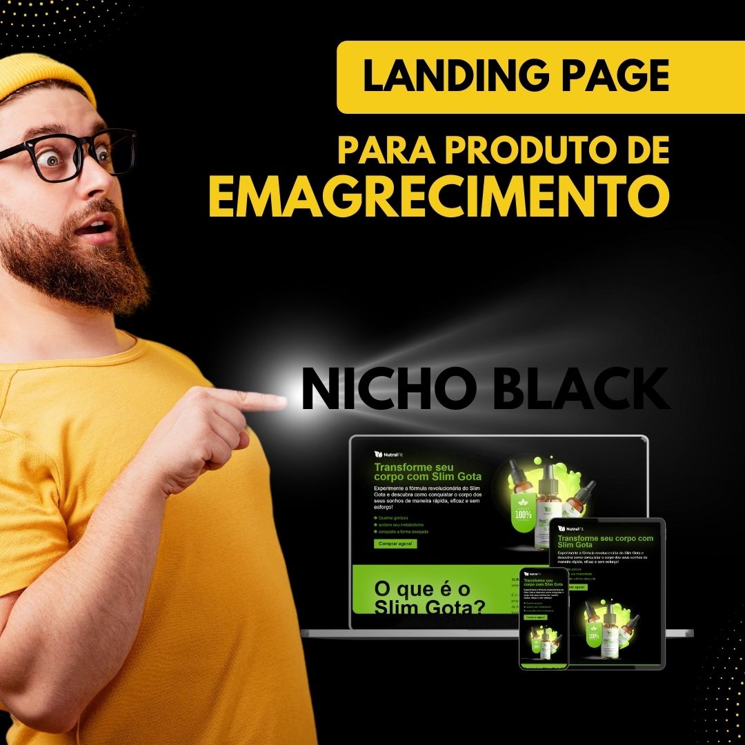 Landing Page de alta conversão para nicho de emagrecimento - Criei ...