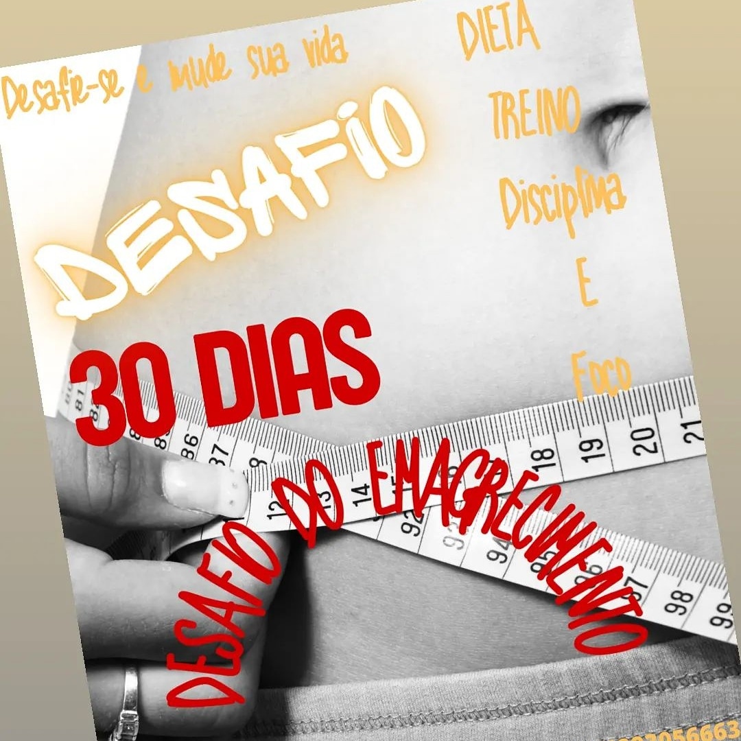 Desafio 30 dias para emagrecer