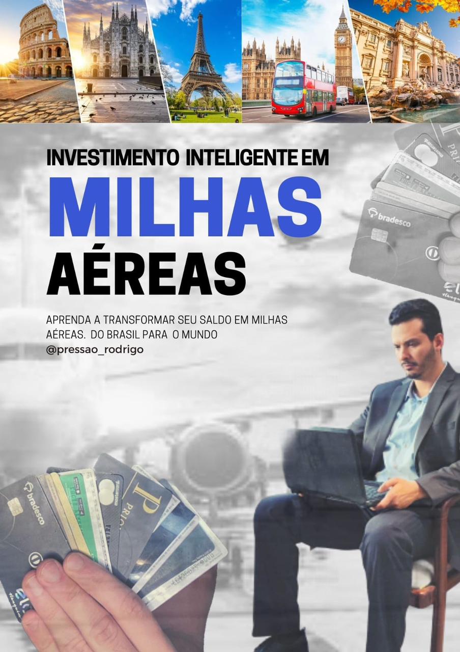 investimento inteligente em milhas aéreas - Rodrigo | Hotmart