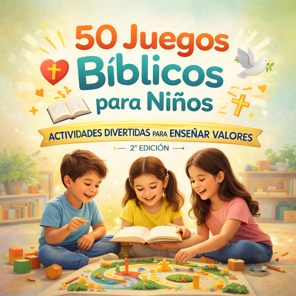 50 Juegos Bíblicos para Niños - ShiftOneStudio | Hotmart