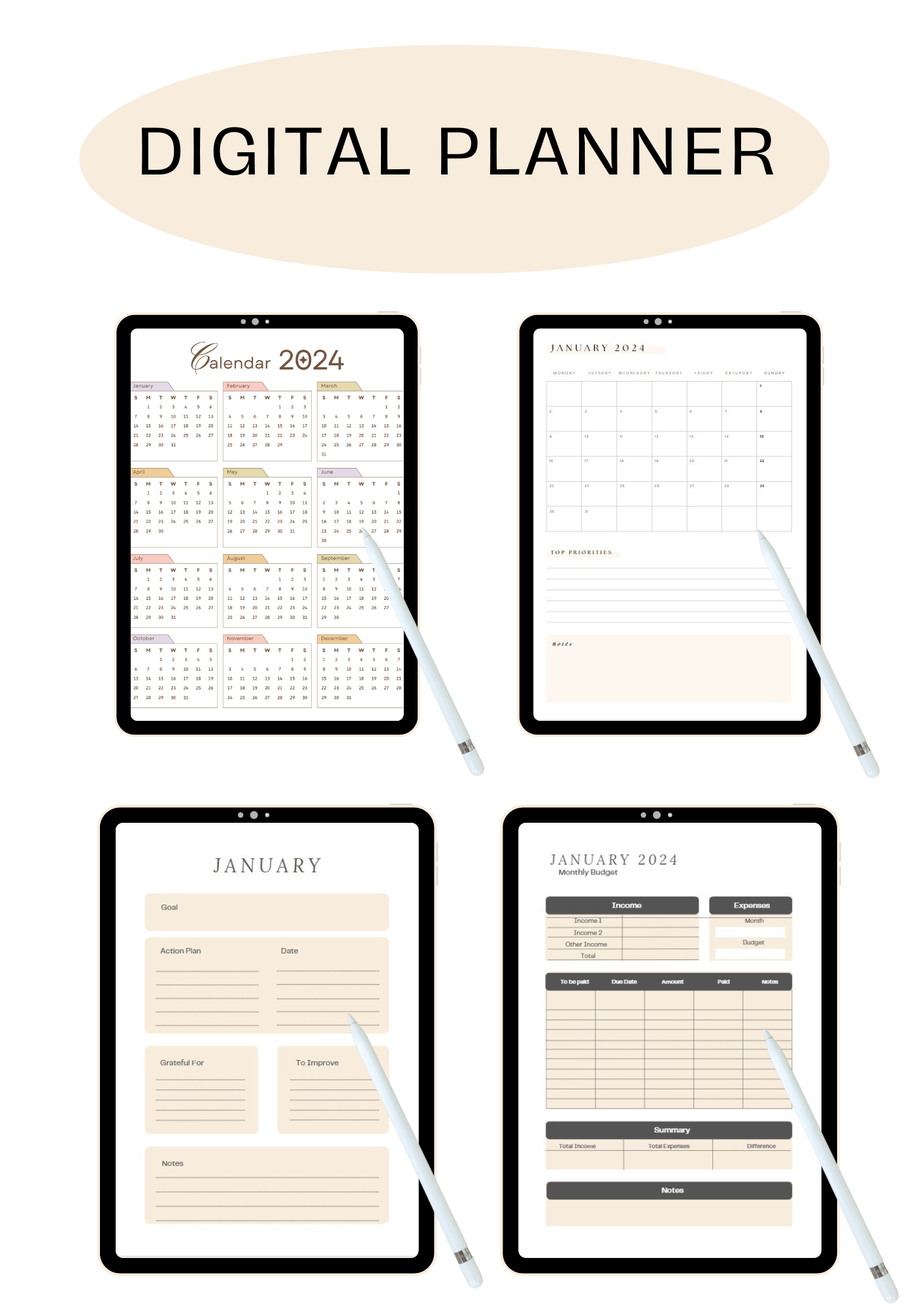 Digital Planner 2024