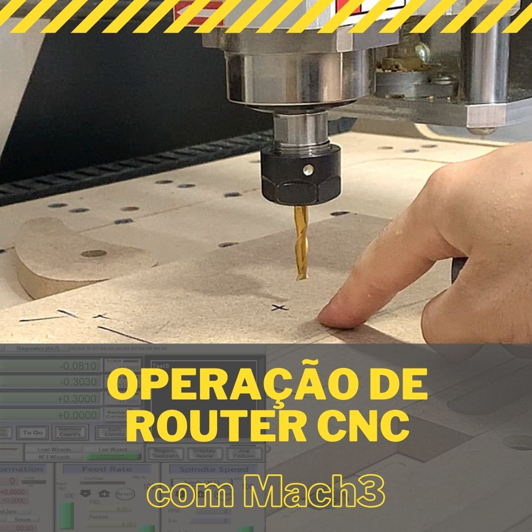 Operação de Router CNC com Mach3 - FB Treinamentos | Hotmart