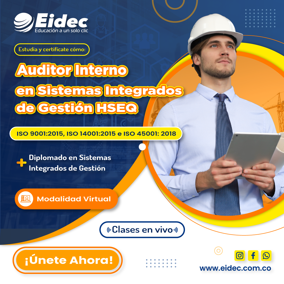 Auditor Interno en Sistemas de Gestión Integrados HSEQ - ISO 9001:2015, ISO 14001:2015 e ISO ...