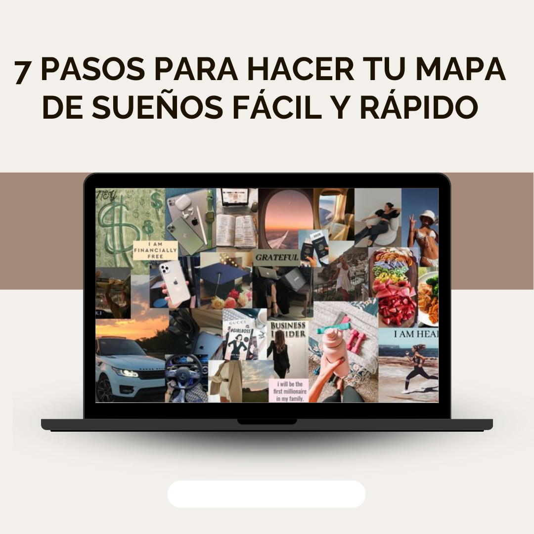 7 Pasos Para Hacer Tu Mapa De Sueños Fácil Y Rápido Lina Mayerli