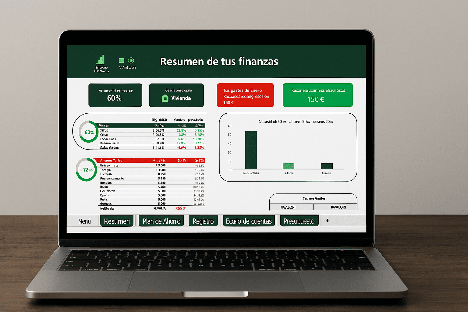Control Total: La Plantilla Definitiva de Finanzas Personales - Jua...