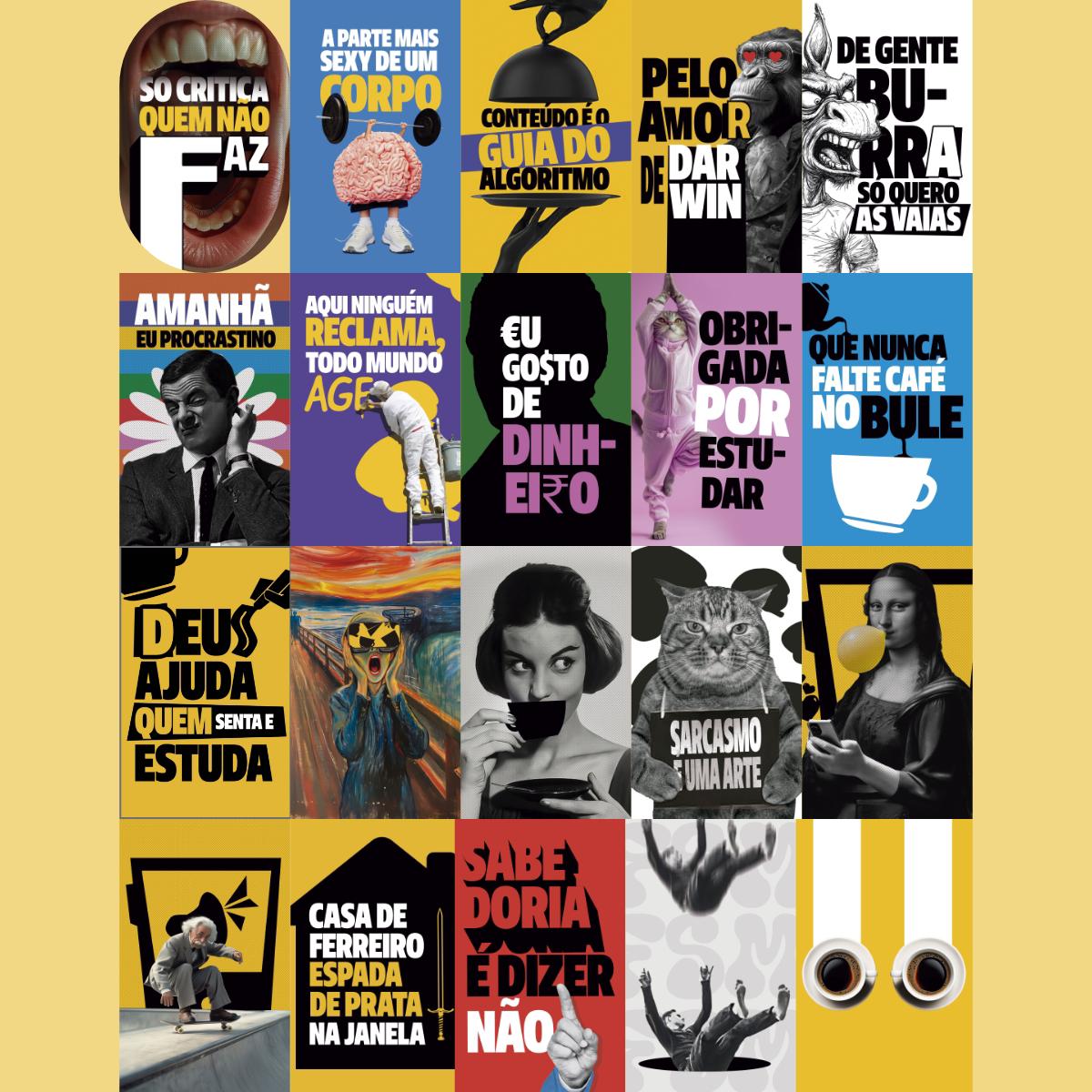 Lambe Lambe Cartaz 20 peças - Like Marketing | Hotmart