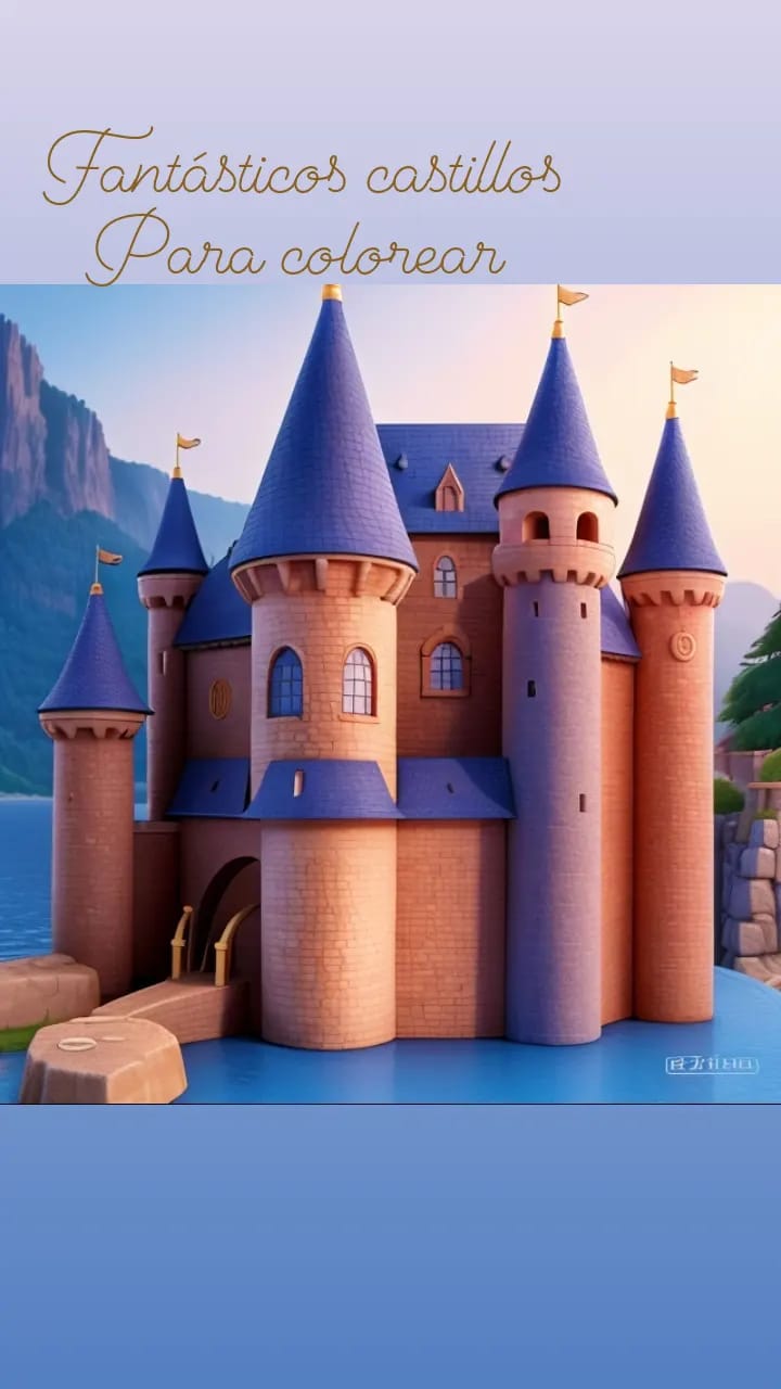 Castillos encantados para colorear - Federico Daniel Gette | Hotmart