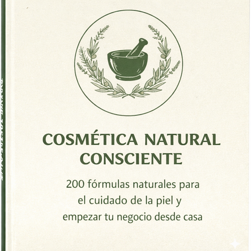 Cosmética Natural Consciente-(200 fórmulas naturales)