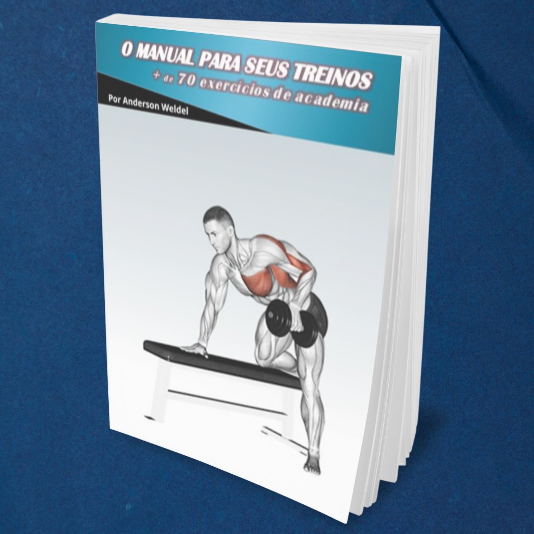 O manual para seus treinos + de 70 Exercícios de academia - Anderso...