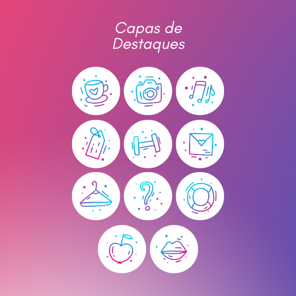 Capa de Destaques - Highlight Covers | Hotmart