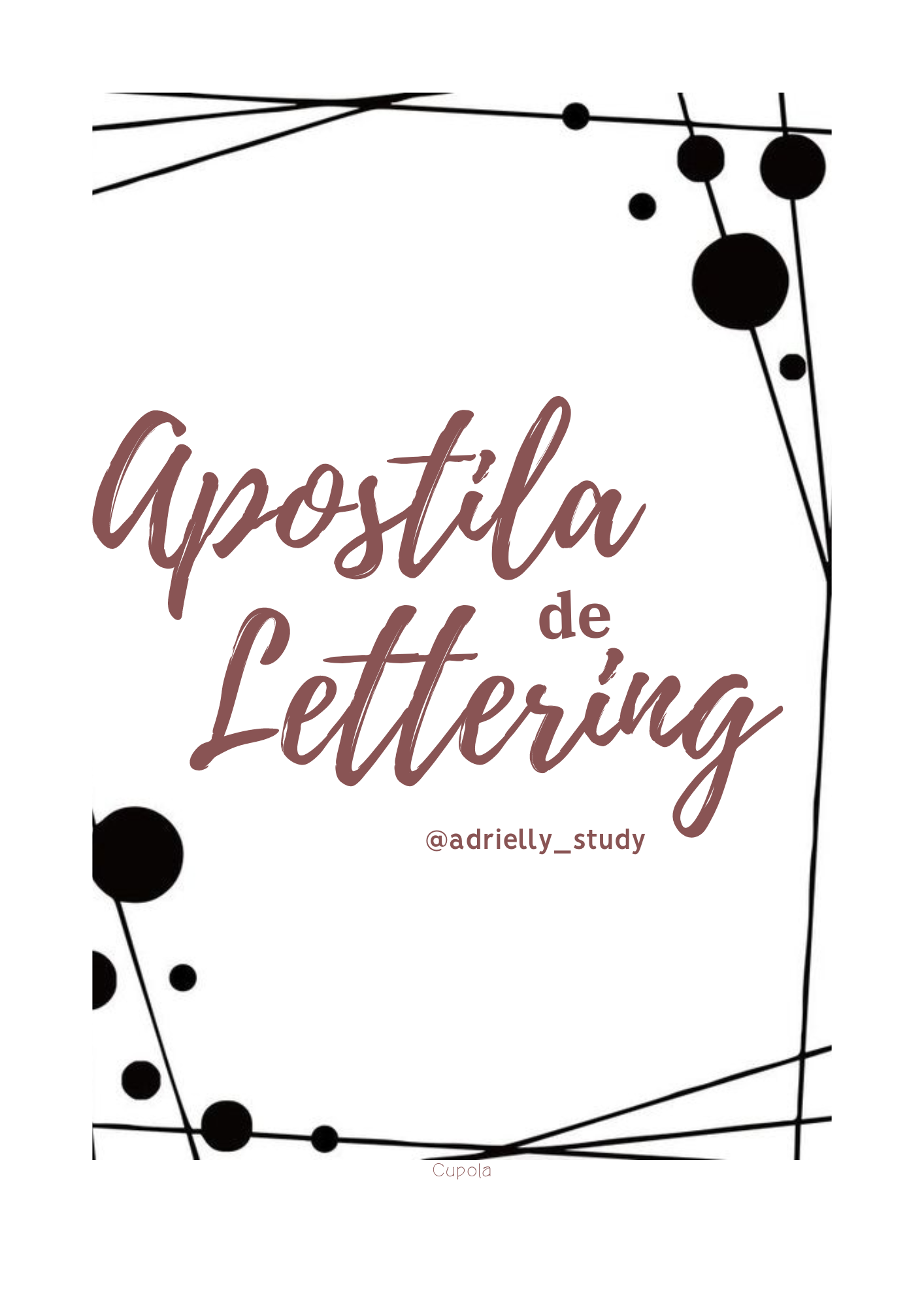 Apostila de Lettering