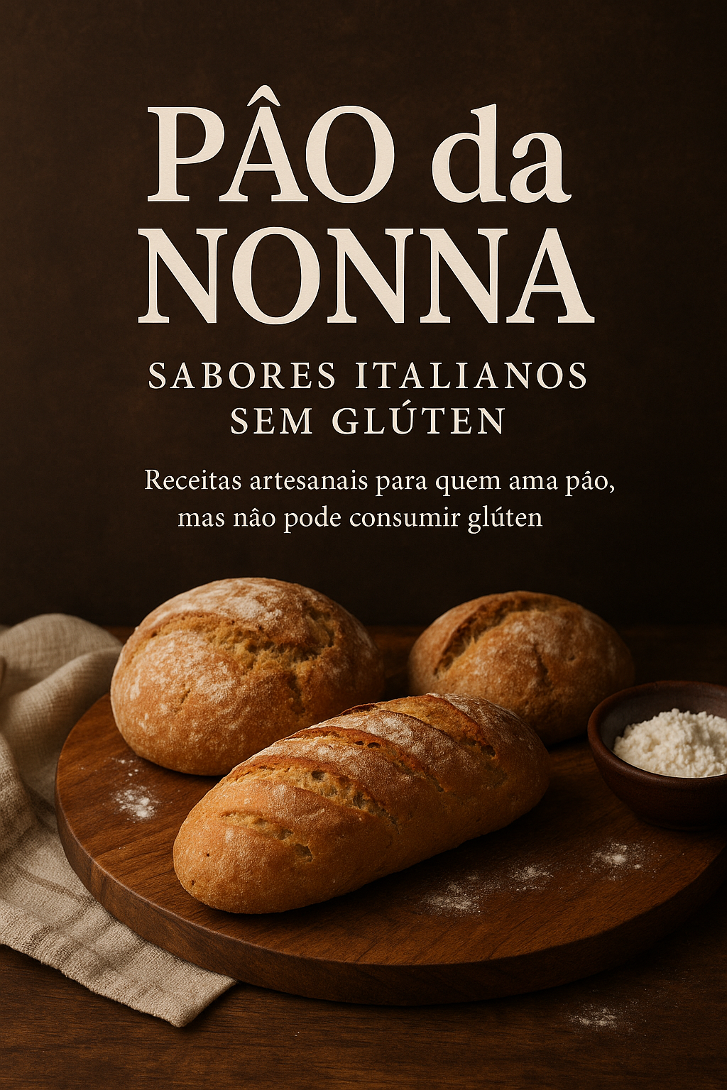 Pão da Nonna- Sabores Italianos Sem Glúten - Elisabete de Jesus Bri...