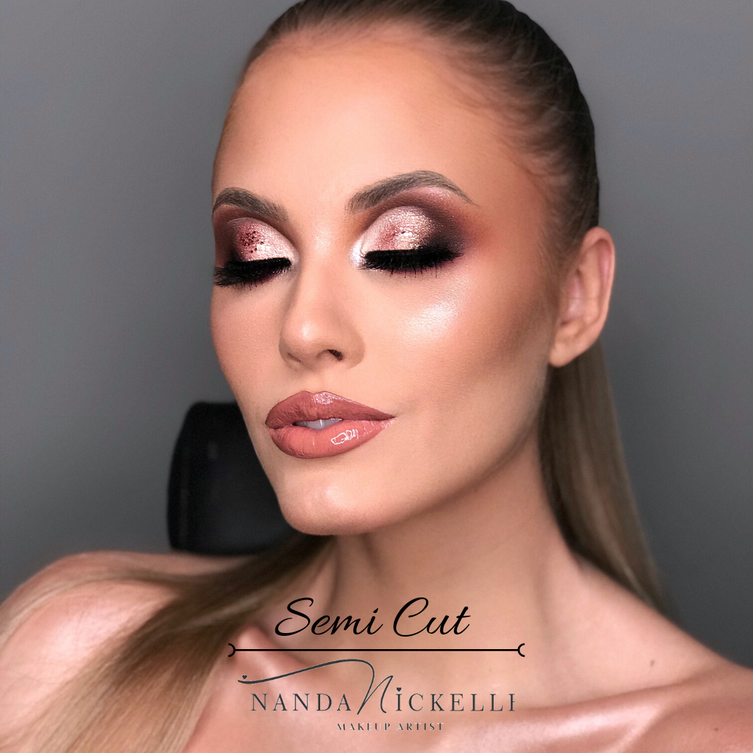 TÉCNICA SEMI CUT - Nanda Nickelle Makeup | Hotmart