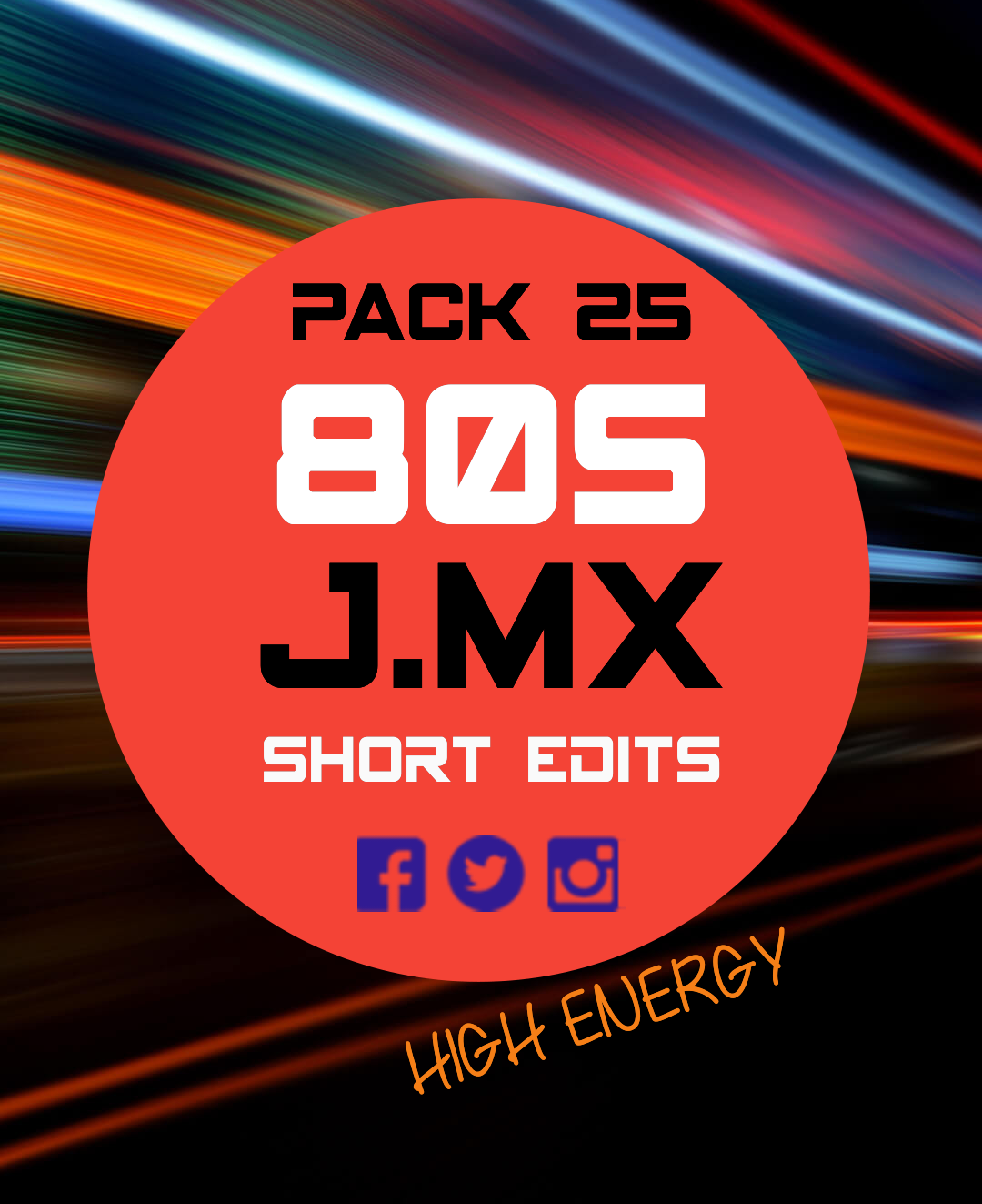 PACK 25 - 80S Especialmente editados para que sea mas facil practic...