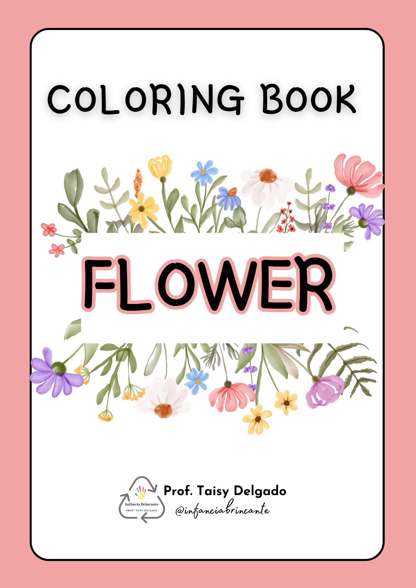 Coloring Book Flower