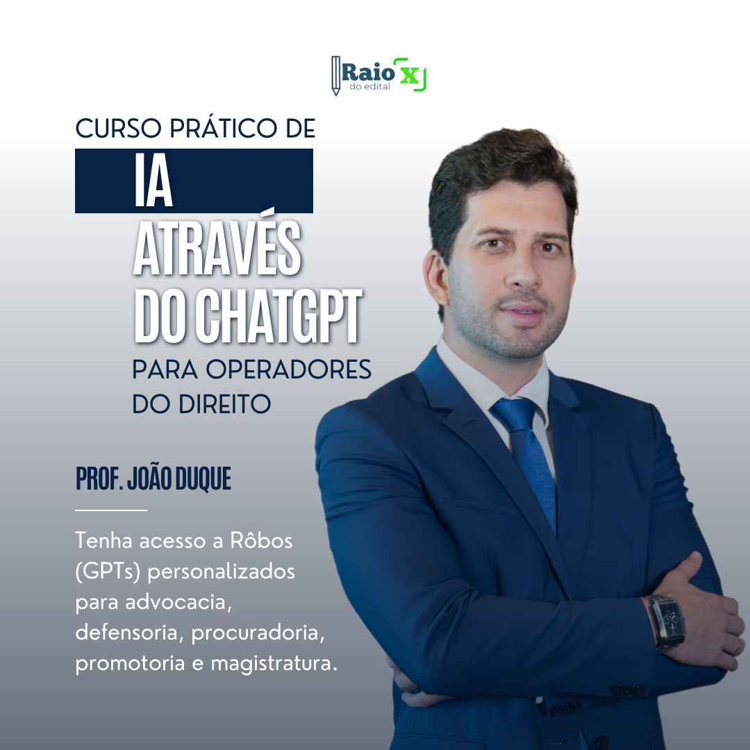 DPEPE - Curso prático de IA através do ChatGPT para operadores do Direito