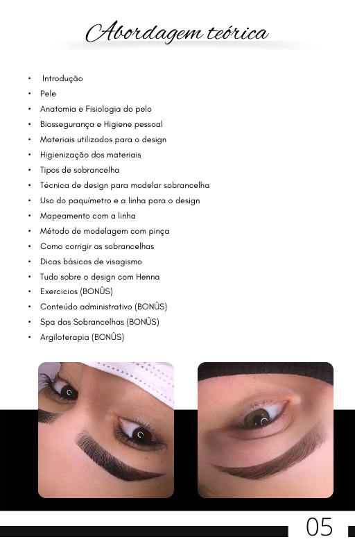 Apostila De Design De Sobrancelhas Laura Cristina Alencar Olivei