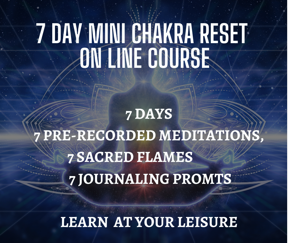 7 day Mini Chakra Reset with 7 Sacred Flames