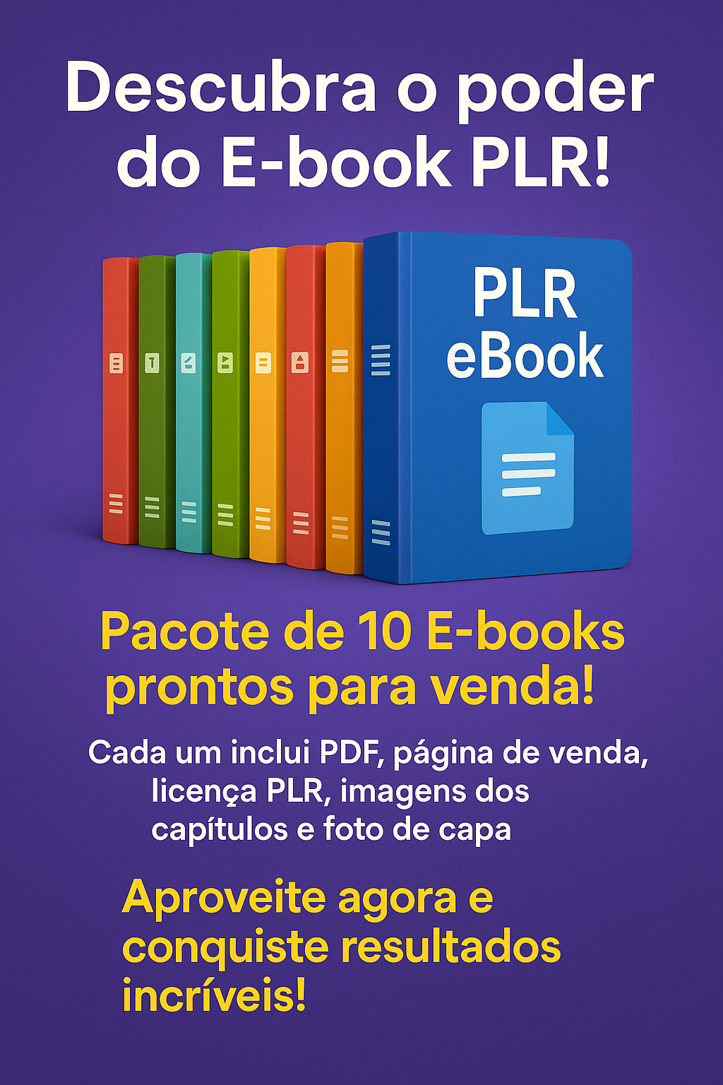 10 E-books PLR De Sucesso E Validados