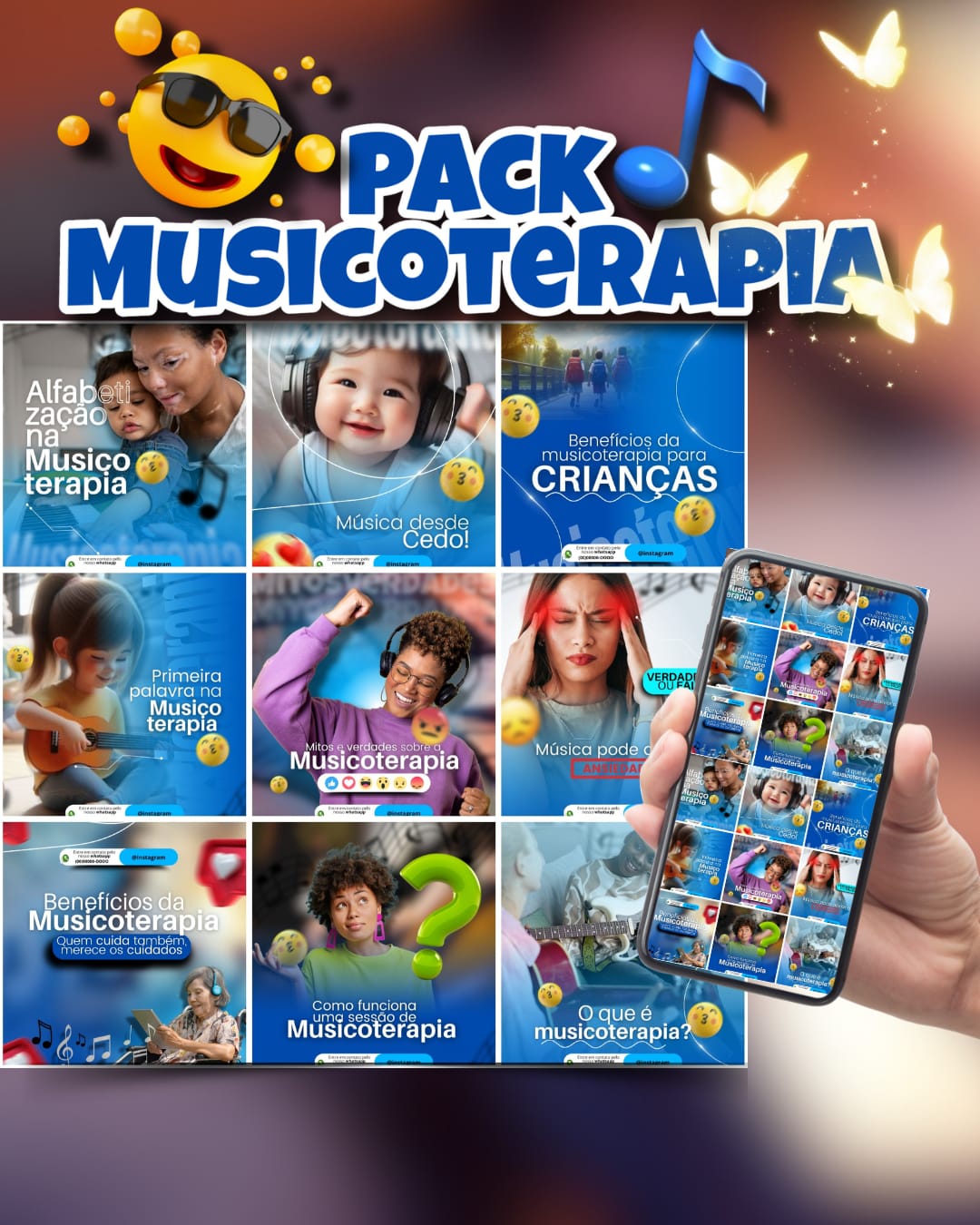 Pack Musicoterapia 2.0 - erica maria mendes de andrade | Hotmart