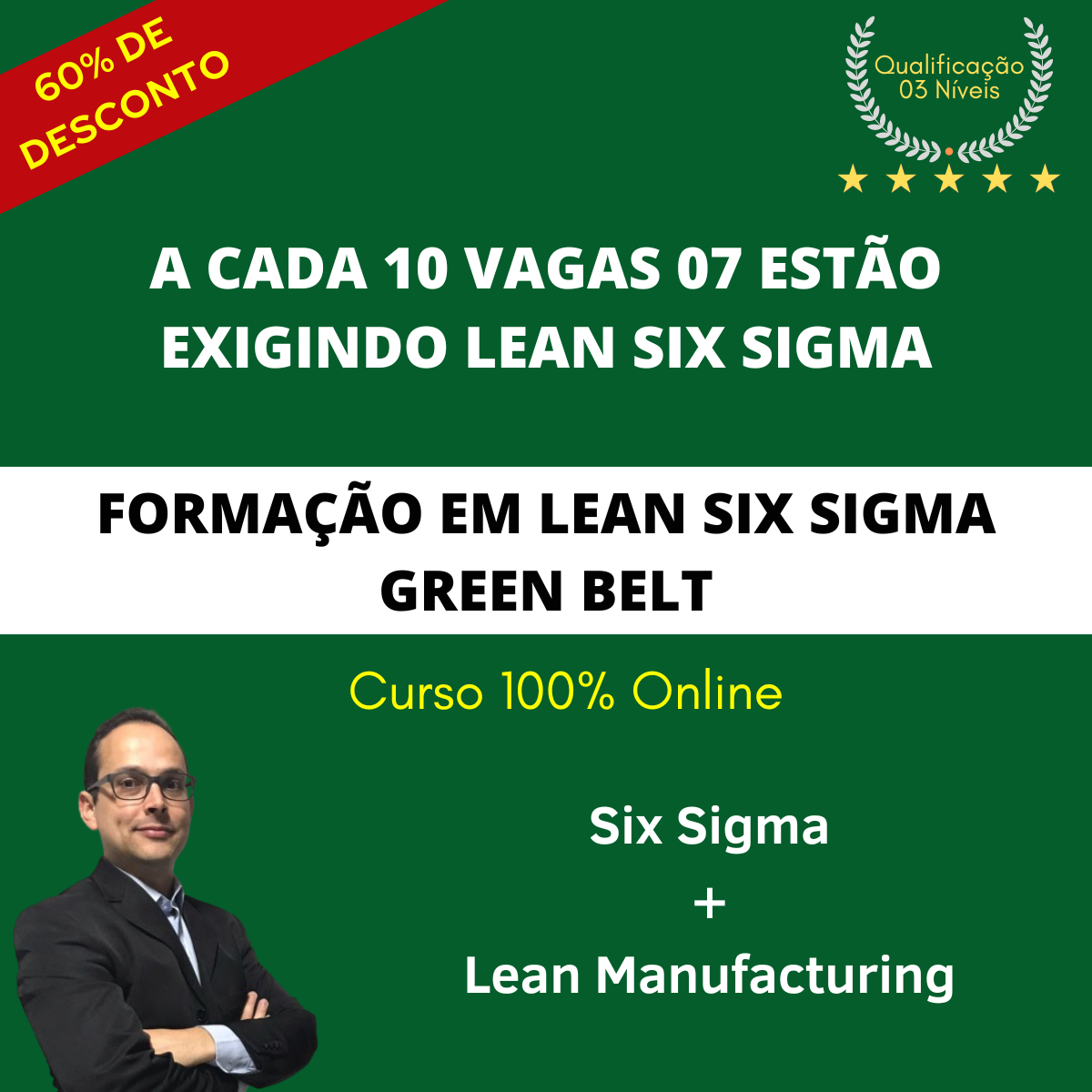 Formação em Lean Six Sigma Green Belt