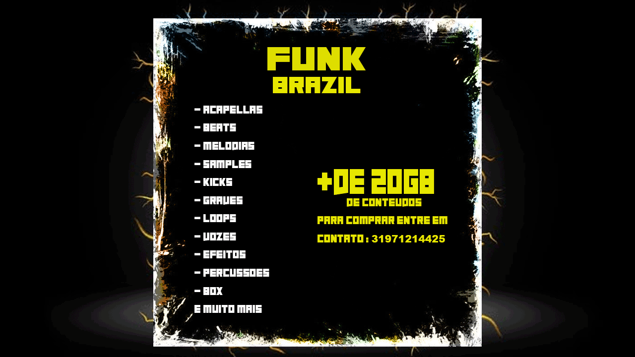FUNK BRAZIL DRUM KIT 2025 | Drum Kit +De 20Gb De Conteudos - Diogo ...