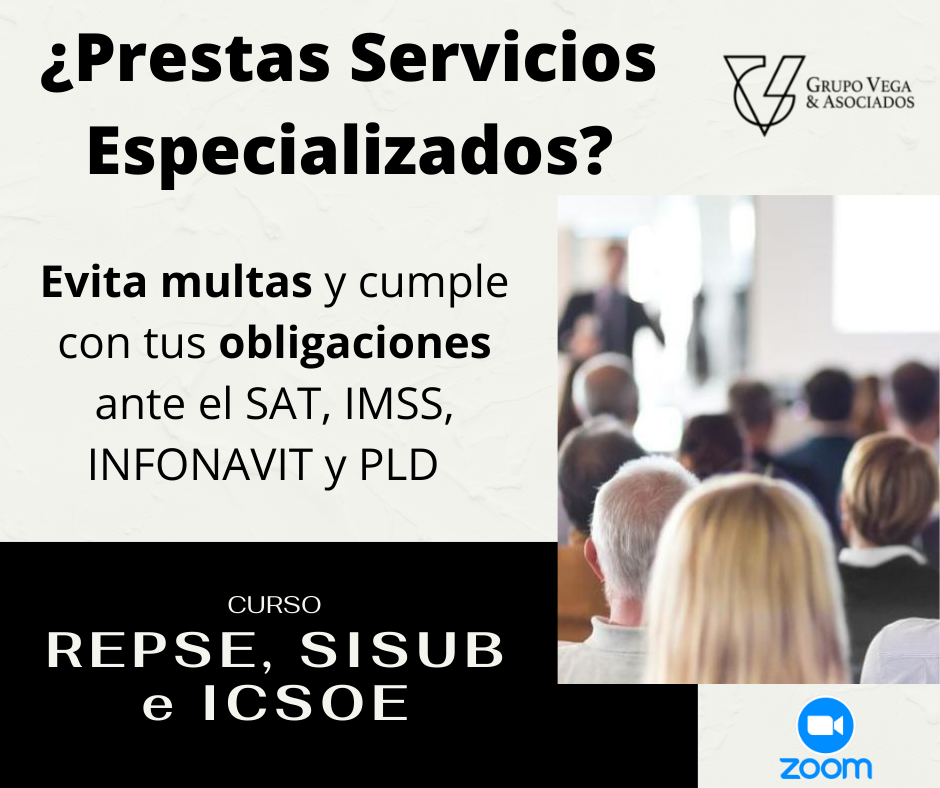 Curso REPSE, SIBSUB e ICSOE.