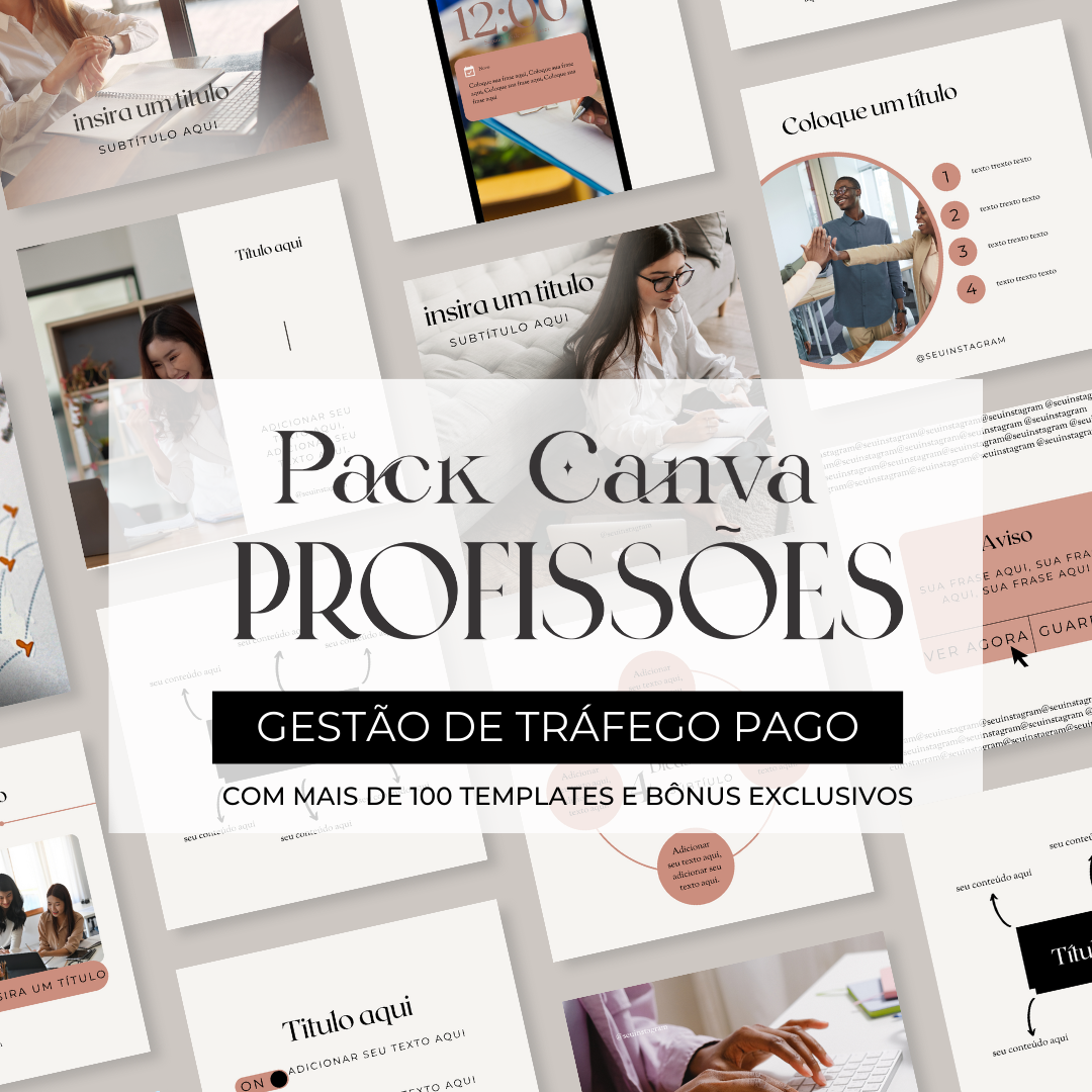 Pack feed | Tráfego Pago - Camila Beckeer | Hotmart