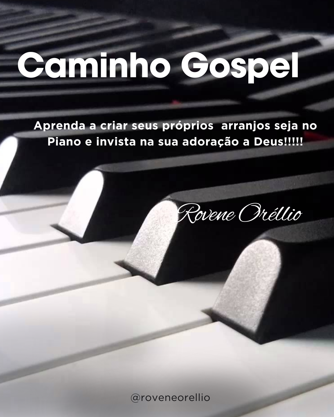Caminho Gospel : Aprendendo arranjos no piano - Rovene Orellio | Ho...