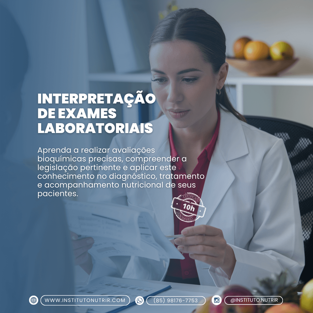 Interpretação de Exames Laboratoriais - Instituto Nutrir | Hotmart