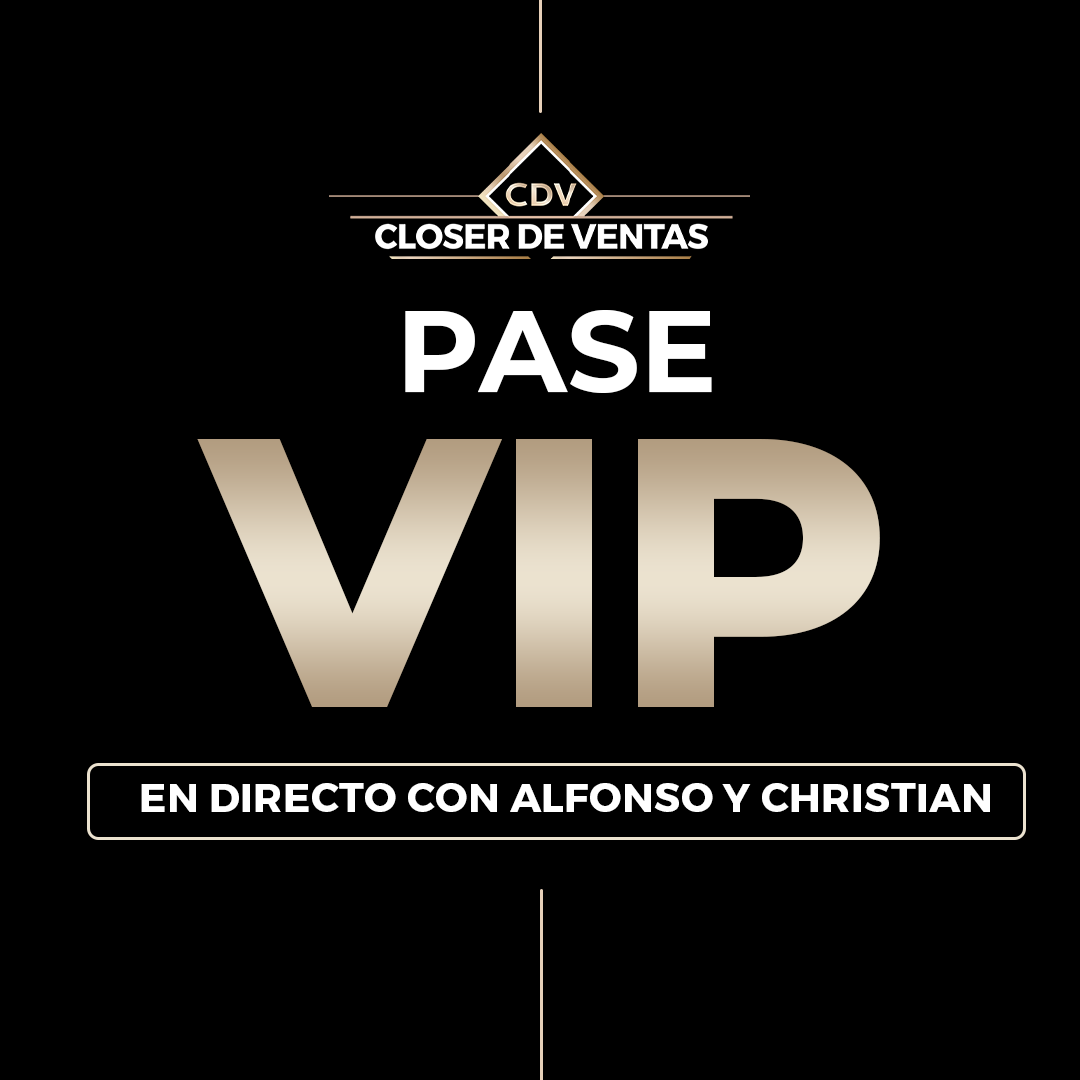 Pase VIP Closer de Ventas - Alfonso y Christian | Hotmart