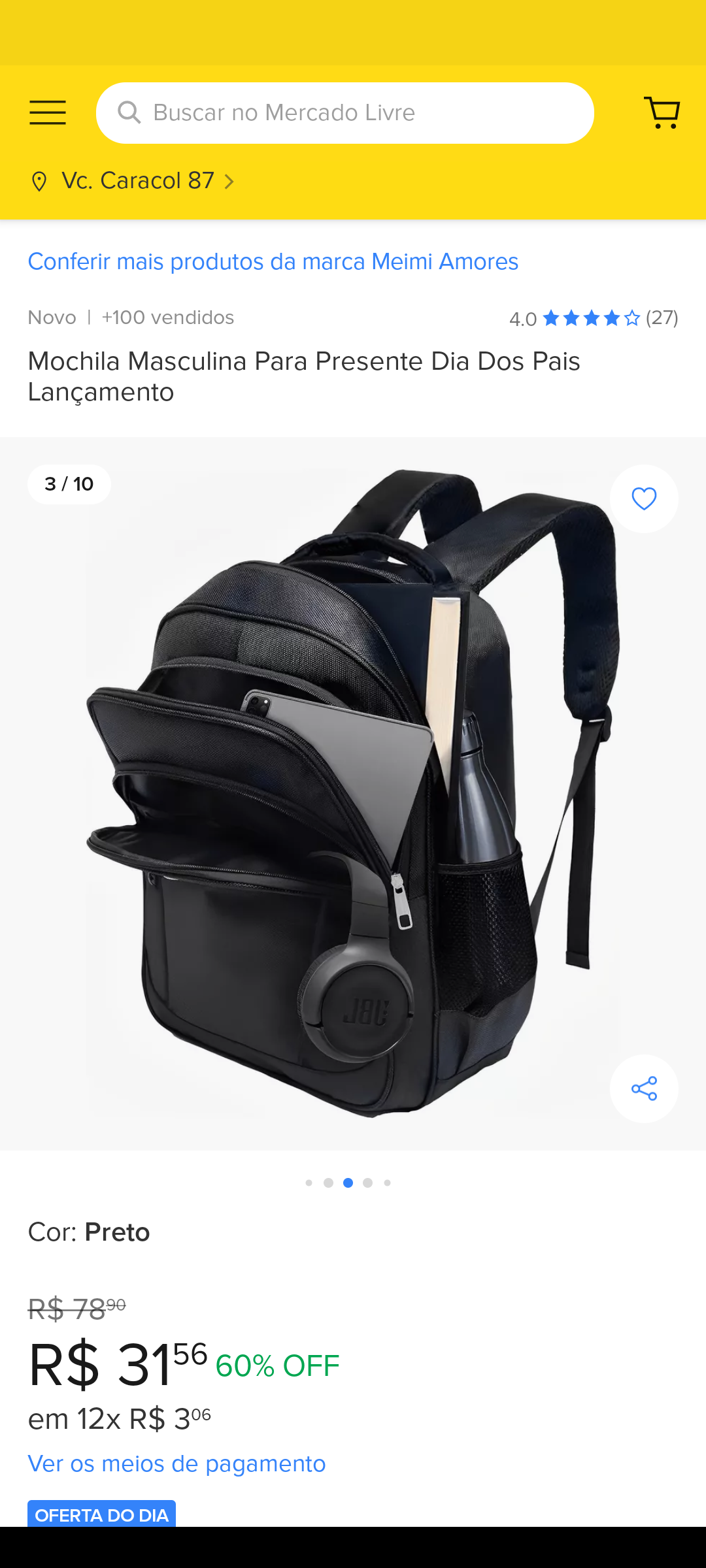 Bolsa masculina lançamento dia dos pais - Ivone oliveira da concei...