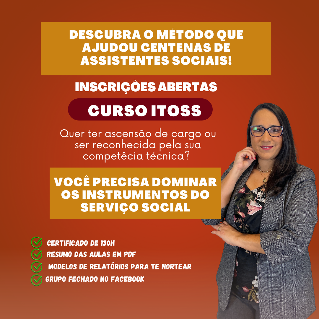 Treinamento ITOSS - Instrumentos Técnicos Operativos do Serviço Soc...