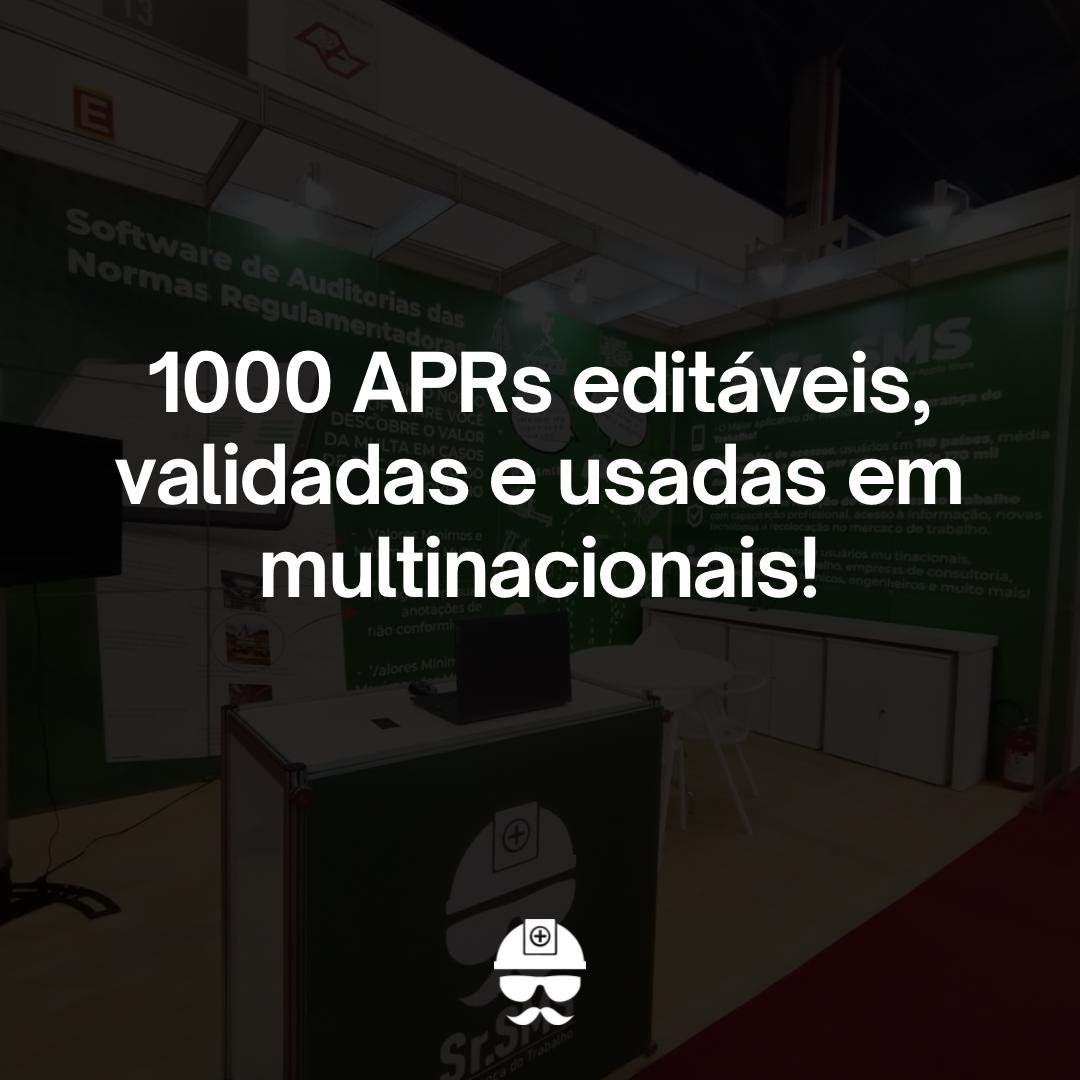 1000 Modelos de APR`s Editaveis e Validadas em multinacionais - Sr...