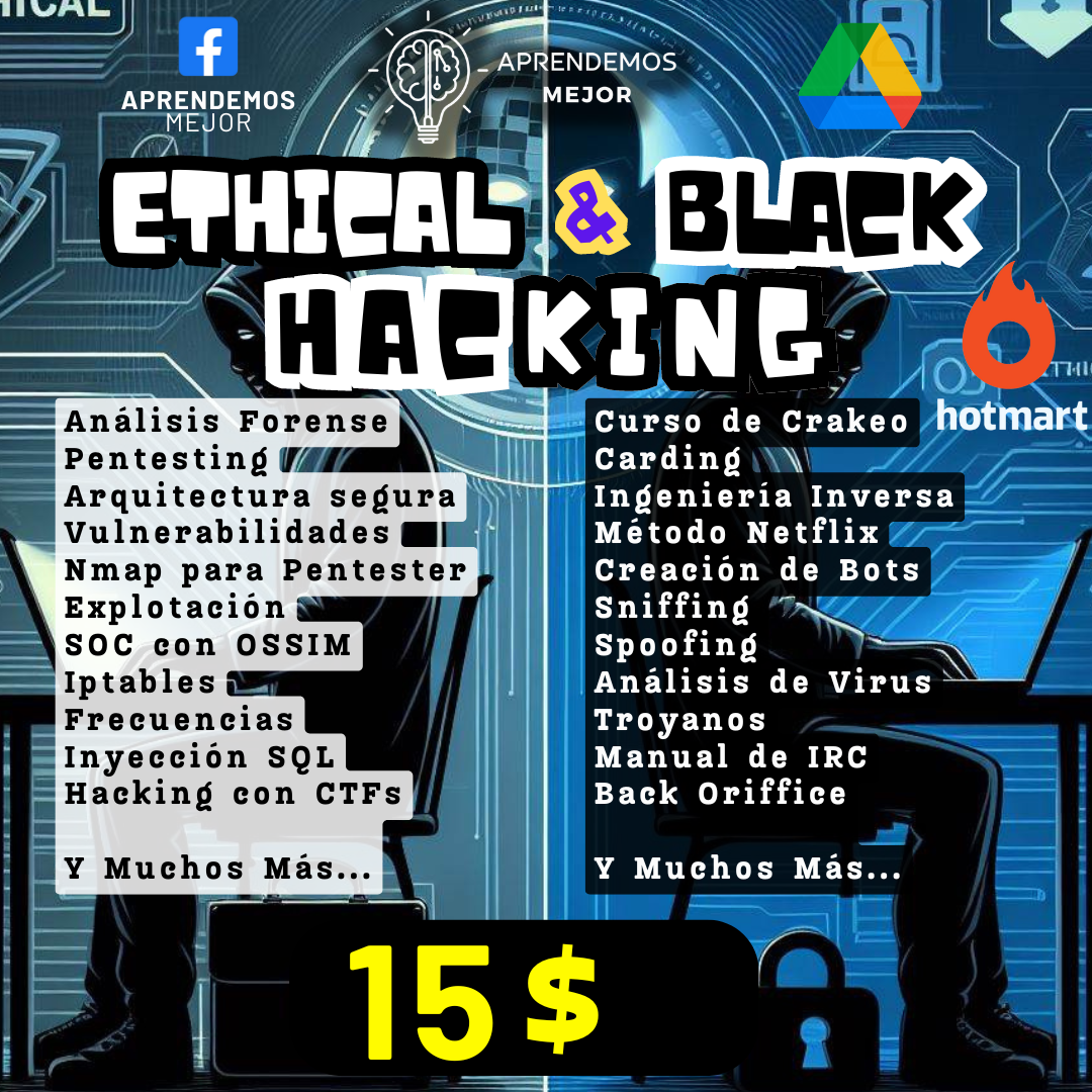 MEGAPACK ETH1CAL Y BLACK HACKlNG - Edwin Mamani Pinaya | Hotmart