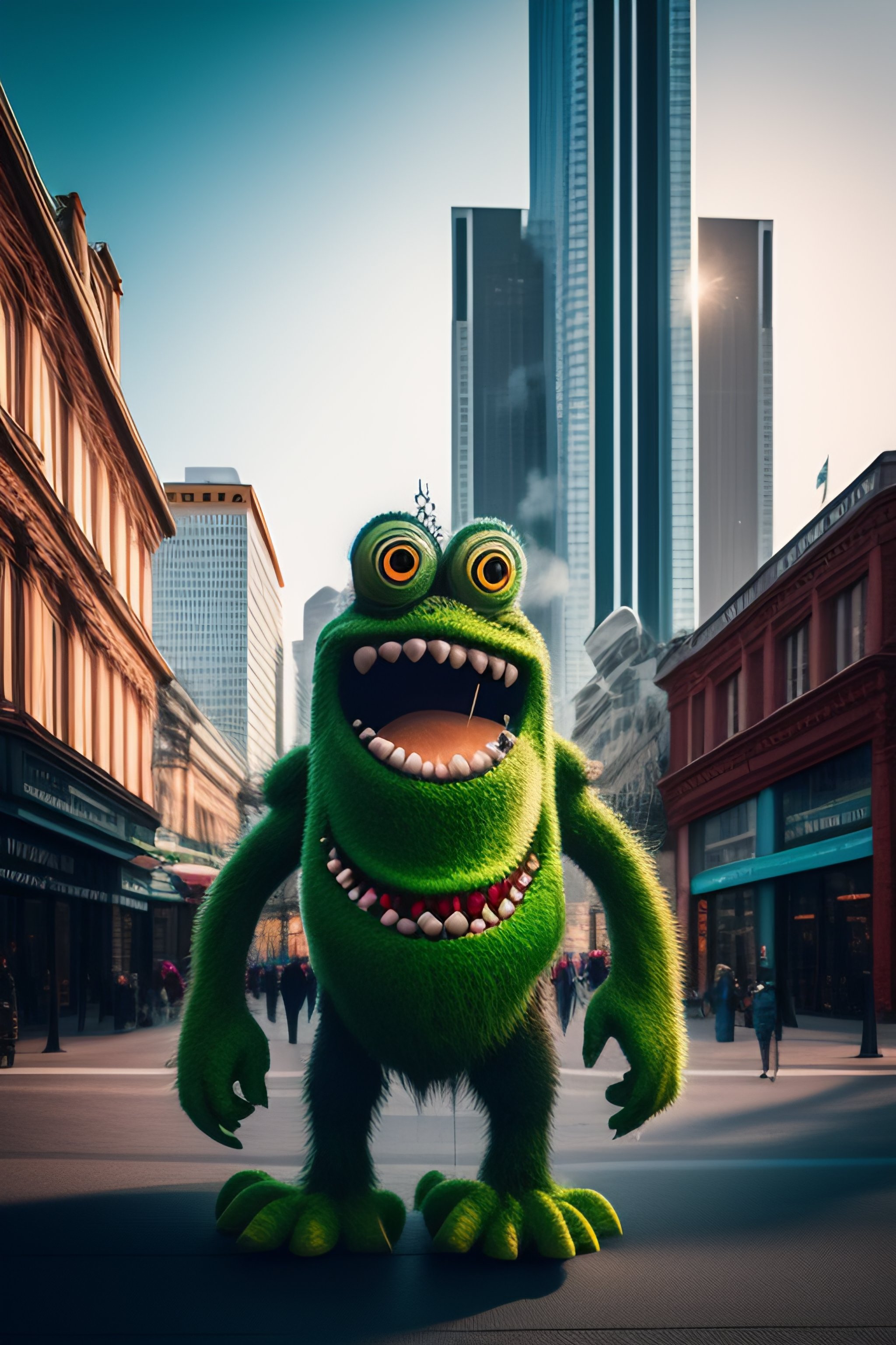 Scarry monster in city centre - Atlas IT Service | Hotmart